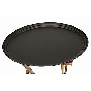 HUBERT NonSkid Serving Tray, Round - 27"L x 22"W