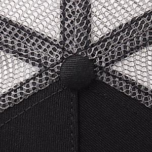 Stetson Since 1865 Trucker Cap Men Black One Size