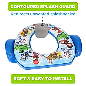 Spidey and His Amazing Friends "Team Up" Soft Potty Seat and Potty Training Seat - Soft Cushion, Baby Potty Training, Safe, Easy to Clean