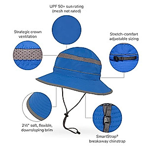 Sunday Afternoons Kids' Fun Bucket Hat, Royal, Large