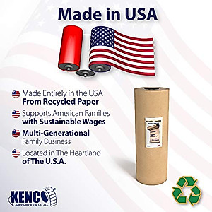 Brown Kraft Paper Roll - 24 Inch X 1200 Feet - for Gift Wrapping, Crafts, Packing, Void Filling - Made in The USA