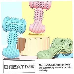 Amosfun 5pcs Dog Toy Puppies Teething Dental Toys Puppy Teething Toys Dog Teeth Cleaning Toy Small Dog Accessories Small Dogs pet Toys Small Chewing Toy pet chew Toy The Dog Outdoor TPR