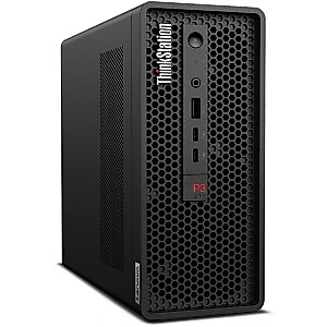 Lenovo ThinkStation P3 30HA001NUS Workstation - Intel Core i9 Tetracosa-core (24 Core) i9-13900 13th Gen 2 GHz - 32 GB DDR5 SDRAM RAM - 1 TB SSD - Mini-tower