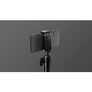 Elgato Phone Grip, Premium Spring-Loaded Smartphone Clamp with Padded Jaws for 1/4 inch Thread Mounts or Tripods, perfect for TikTok, Instagram, Streaming, Videoconferencing and Studios
