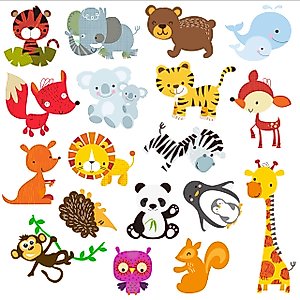 Rose Rubi Animal Bath Toys for Kids, Non-Toxic Foam Baby Bath Toys for Infants 6-12 Months, 18 Pcs Premium Educational Floating Water Toys