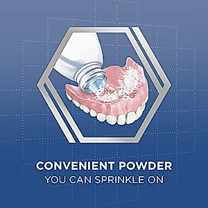 Super Poligrip Denture Adhesive Powder Extra Strength - 1.6 oz (Pack of 2) by Glaxosmithkline Consumer