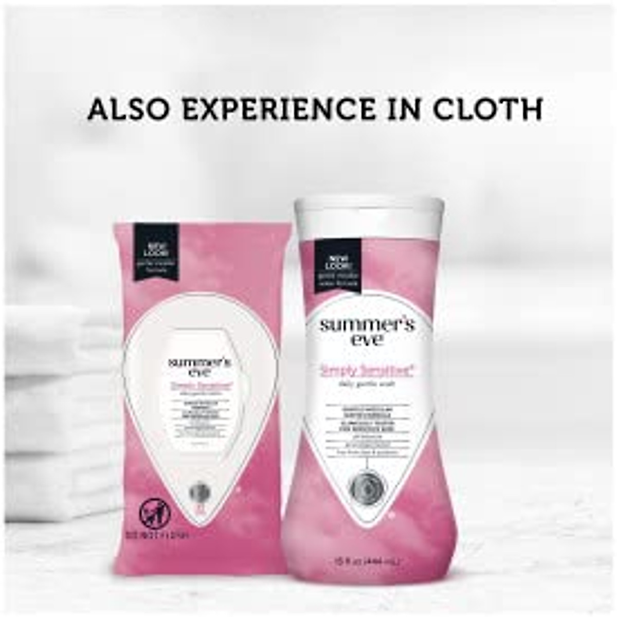 Summer's Eve 5 in 1 Simply Sensitive Cleansing Wash for Sensitive Skin, 15.0 FL OZ - 2 Pack