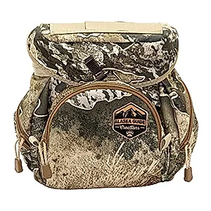 Alaska Guide Creations Denali ROK7 X56 Series HBS | Binoculars and Rangefinders Field Case Bag | Binocular Harness for Comfort and Quick Access (Realtree Excape)
