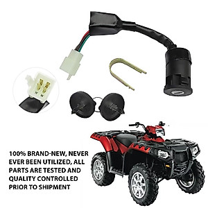 BLUE ELF Push Button Ignition Switch, Black