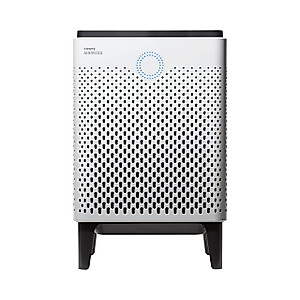 Coway Airmega 300 True HEPA Air Purifier with Smart Technology, Covers 1,256 sq.ft, White & Airmega AP-1512HH Air Purifier Replacement Filter Set, 1 Count (Pack of 1), White