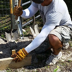 EGOFLEX Arm Sleeves for Men and Women Compression UV Sun Protection Tattoo Cover Up Baseball Basketball Football Golf Running