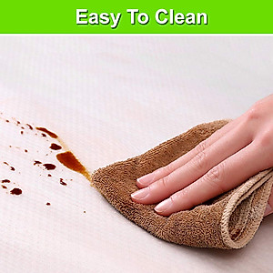 CYHomelife 8 Pack Fridge Shelf Mats,Shelf Liner Kitchen Drawer Mats, Refrigerator Liners with Waterproof Durable Fridge Table Place Mats for Cupboard, Cabinet, Drawer Liner 17.7 x 11.41 inches