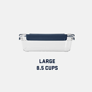 YETI Food Storage Container, BPA Free, Locking & Airtight Lid, Microwave, Freezer, and Dishwasher Safe, Leak-Proof, Cooler and Thin Ice Compatible, Large