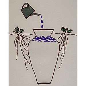 Clay Olla - Pint Sized - Ideal for a 8"-12" Pot