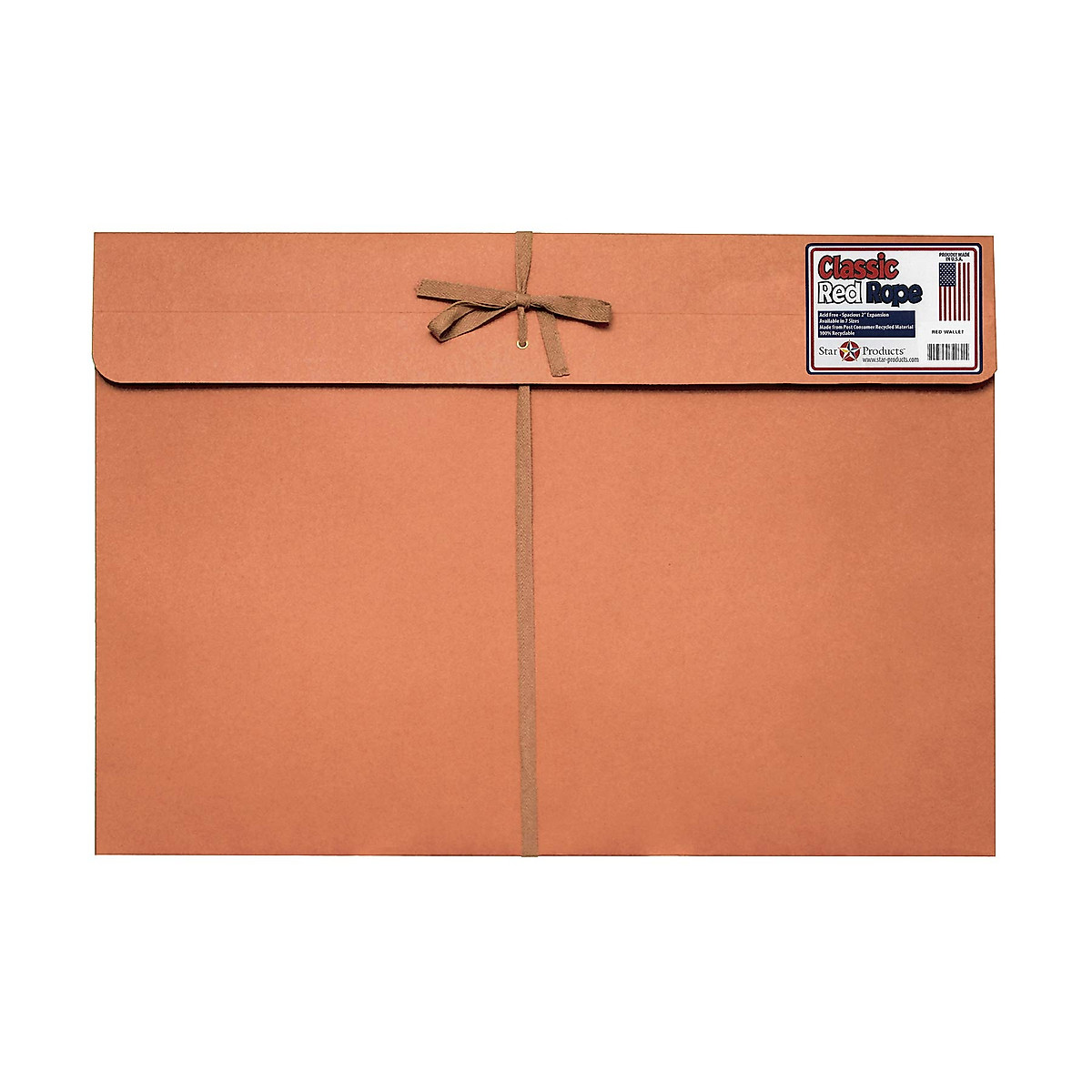 Star Products Cloth Tie Tape Art Portfolio, 20 x 14 x 2 Inches