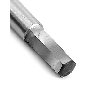 QWORK Auger Drill Bit for Wood, 1/2 Inch Diameter x 16 Inch Length, 3/8-Inch Hex Shank, Long Drill Bits