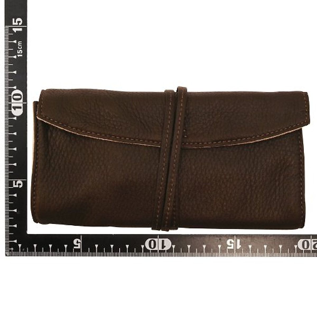 Pilot Pensemble Roll Pen Case 5 Pocket Cowhide Dark Brown