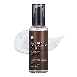 BENTON Snail Bee High Content Essence 60ml (2.02 fl oz.) - Snail Mucin Essence with Niacinamide & Bee Venom | Korean Skin Care Face Moisturizer For Women & Men (2022 Package)