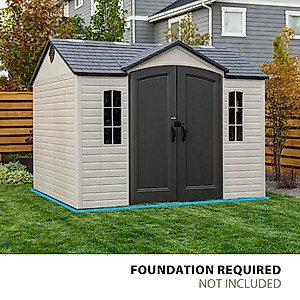 Lifetime Outdoor Storage Shed, 10 x 8 Foot