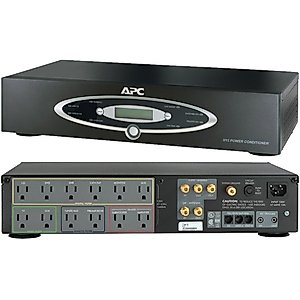 APC H15BLK 12-Outlet H-Type Rack-Mountable Power Conditioner