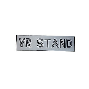 AMVR VR Stand for Quest 2, VR Headset and Touch Controllers Display Holder for Quest 2, PSVR 2, Quest, Rift, Rift S or Valve Index (Black, Just VR Stand)