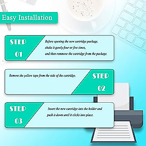 HIINK Remanufactured Ink Cartridge Replacement for Epson 220 Ink High Yield use with Epson XP-320 XP-420 XP-424 WF-2630 WF-2650 WF-2660 WF-2750 WF-2760(Black Cyan Magenta Yellow, 4 Pack)