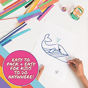 PURPLE LADYBUG Wax Sticks for Kids in Bulk: 15 Colors, 2 Lengths - 6 Inch Standard & 12 Inch Super Long, 150 of Each - Fun Car Ride & Airplane Activities for Kids Ages 4-8, Travel Toys for Kids