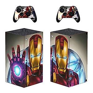 KAJAL MANI Vinyl Skin Sticker Decal Wrap for X-box-One-Series X Console Skin Set Billionaire Man