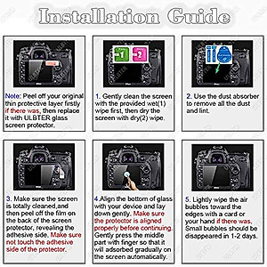 DSC-RX100M7 Screen Protector for Sony RX100 VII Digital Camera,ULBTER 0.3mm 9H Hardness Tempered Glass Cover Anti-Scrach Anti-Fingerprint Anti-Bubble Anti-Water Anti-Dust [3 Pack]