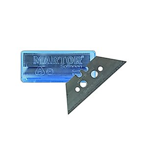 Martor 99 Allfit Deep-Edged Trapezoid Blade, Martor, Standard, Silver (Pack of 100)