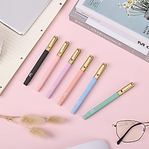 Mr. Pen- Aesthetic Highlighters and Pens No Bleed, 12 Pack, Morandi Color Bible Highlighters for Bibles, Bible Pens