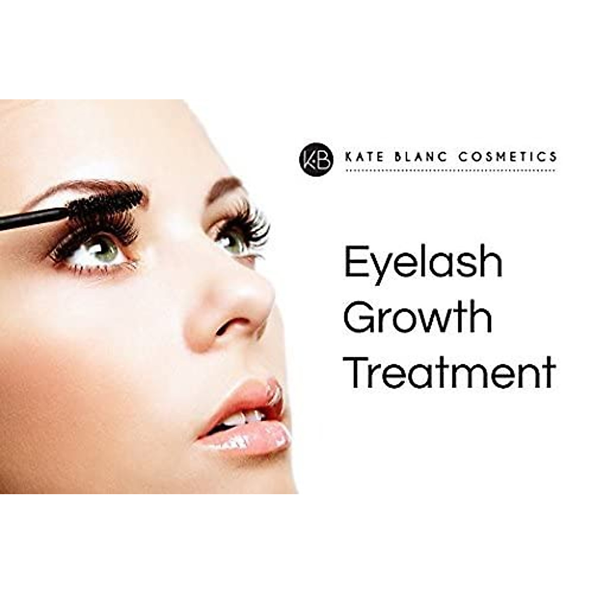 Kate Blanc Cosmetics Castor Oil (2oz), USDA Certified Organic, 100% Pure, Cold Pressed, Hexane Free Stimulate Growth for Eyelashes, Eyebrows, Hair. Skin Moisturizer & Hair Treatment Starter Kit