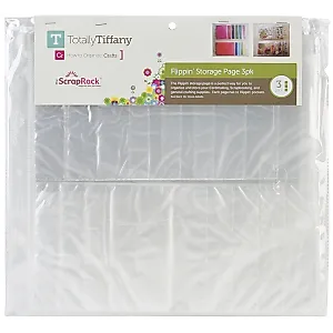 Totally-Tiffany ScrapRack Flippin Storage Page, 3-Pack (SP82)