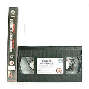 Domestic Disturbance: Psychological Thriller - Large Box - John Travolta - VHS