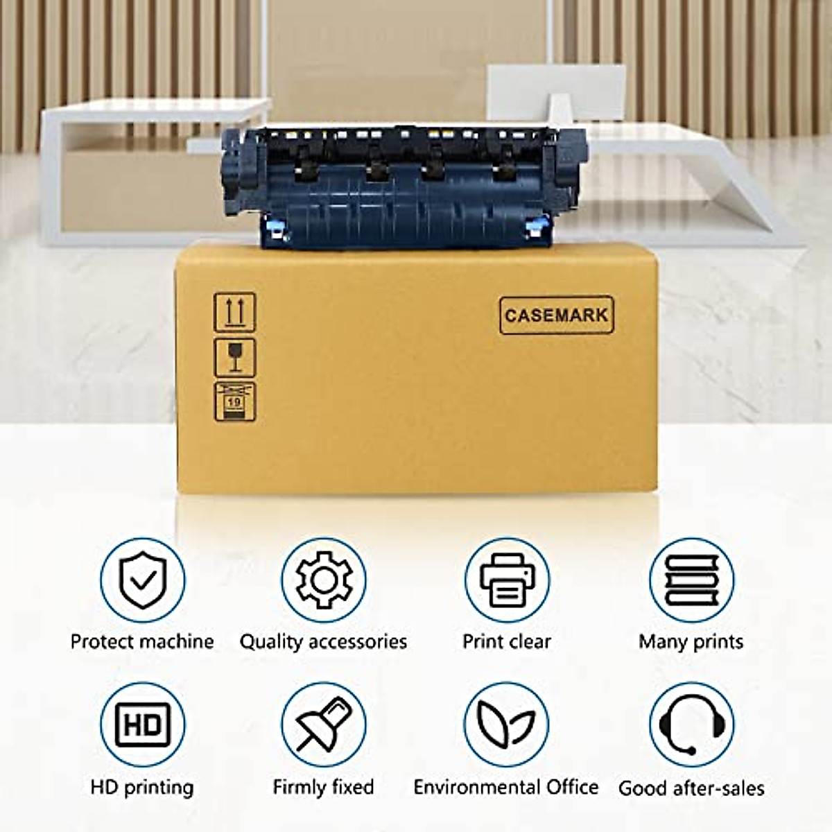 F2G76A (E6B67-67901, F2G76-67901) Fuser Maintenance Kit Compatible with HP Laserjet M604 / M605 / M606 (110V),Includes 1PC RM2-6308 Fuser,1PACK Transfer Roller & Tray 2-6 Rollers, Protective