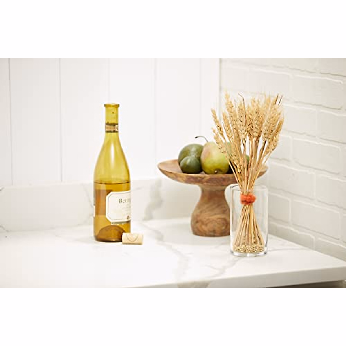 Yankee Candle White Strawberry Bellini Signature Medium Pillar Candle, 14.25oz,