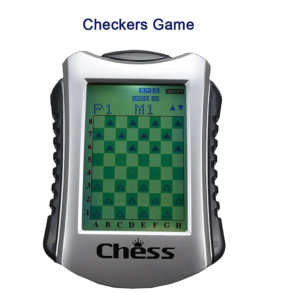 Lyght Handheld Electronic Chess Game, 20 Levels, 100 Built-in Chess Records, Built-in Connect Four and Checker Game,