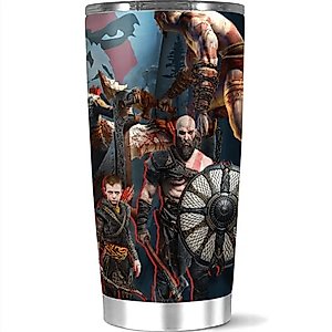 Tumbler Insulated Stainless Steel 20 oz god Coffee of Hot war Tea Wine Cold Iced Cup Mug Suit for Home Office Travel