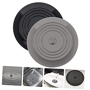 2pcs Sink Plug Bathroom Floor Hair Catcher Bath Plug Bathtub Plug Shower Drain Stoppers Bathtub Cover Sink Stoppers Bathtub Stoppers Bathtub Accessories Kitchen Supplies Basin Plug