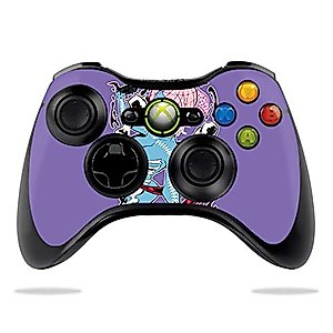 MightySkins Skin Compatible with Microsoft Xbox 360 Controller - Skeleton Girl | Protective, Durable, and Unique Vinyl Decal wrap Cover | Easy to Apply, Remove, and Change Styles | Made in The USA