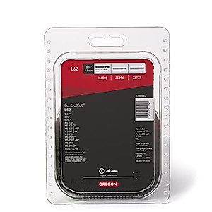 Oregon L62 ControlCut Replacement Chainsaw Chain for 16-Inch Guide Bar, 62 Drive Links, Pitch: .325" Low Vibration, .063" Gauge, Fits Stihl Models with 16" bars and .325" Sprockets