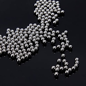 1000 PCS Decanter Cleaning Beads, 304 Stainless Steel Cleaning Balls for Glassware, Reusable Cleaning Beads for Wine Decanters Water Bottle Carafe and Vase