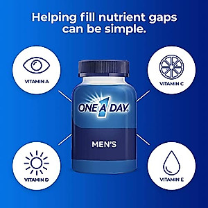 One A Day Men’s Multivitamin Gummies, Multivitamin for Men with Vitamin A, C, D, E, Calcium & More To Support Healthy Muscle Function, Gummies, 230 Count