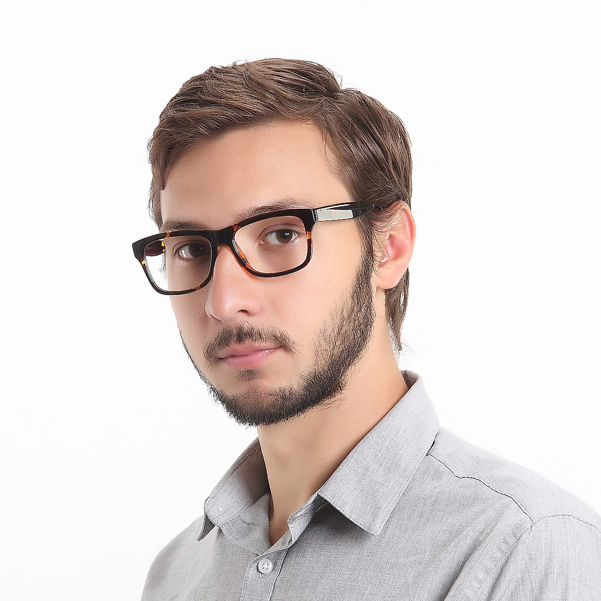 LifeArt Blue Light Blocking Glasses, Anti Eyestrain, Computer Reading Glasses, Gaming Glasses, TV Glasses for Women and Men, Anti UV, Anti Glare (Tortoise, No Magnification)