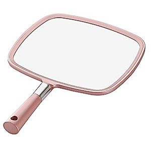 Miss Sweet Handheld Mirror Makeup Mirror (Rose Gold)