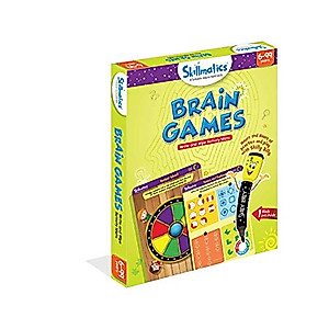 Skillmatics Educational Game - Brain Games, Reusable Activity Mats with Dry Erase Marker, Gifts, Travel Toy, Ages 6 and Up