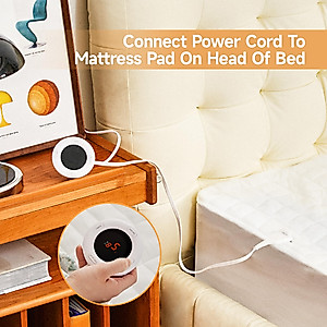 Templewet Electric Mattress Pad King Size 78"x80"- Electric Mattress Pad Dual Control with 10 Heat Settings & 10 Hour Auto Off,Fit up to 18" Deep Pocket,ETL