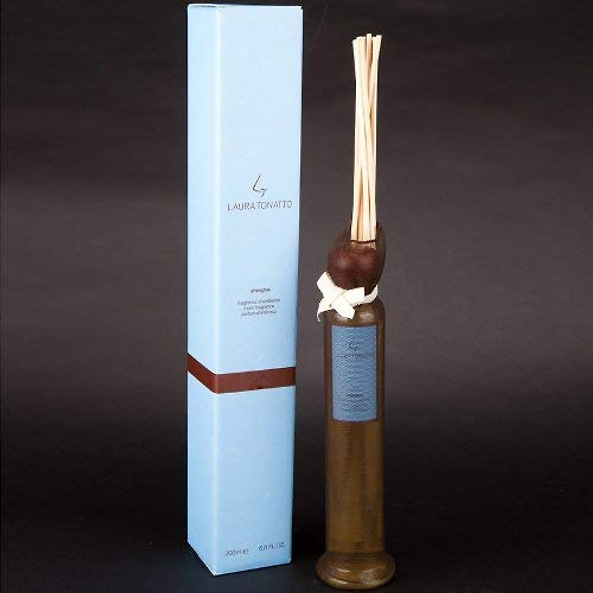 Laura Tonatto Scent Home Fragrance Shanghai OLTRE 200ml vase with Chopsticks