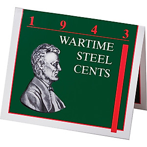 1943 PDS Wartime Steel Lincoln Cent 3-Coin Set