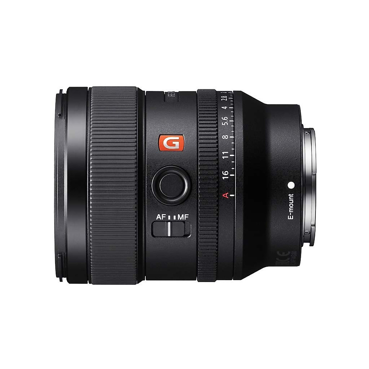 Sony E-Mount FE 24mm F1.4 GM Full Frame Wide-Angle Prime Lens (SEL24F14GM), Black (Renewed)